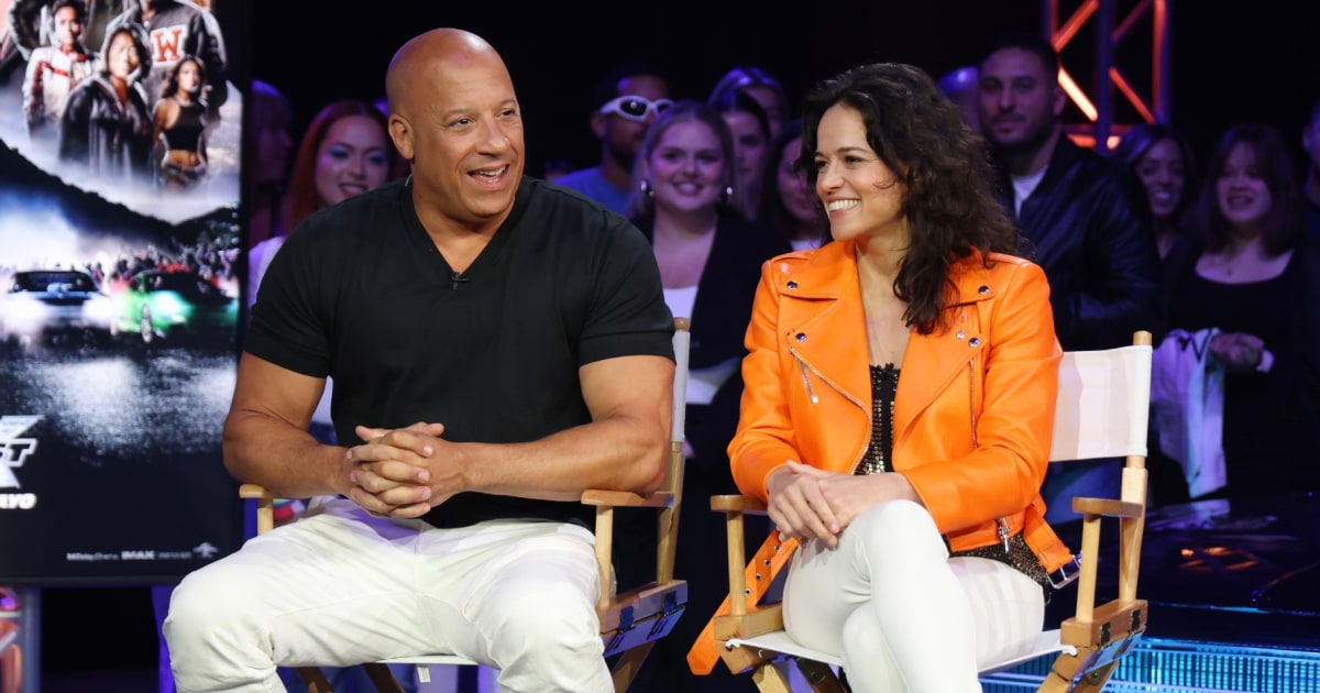Michelle Rodriguez dice que Vin Diesel la llevó a Fast & Furious