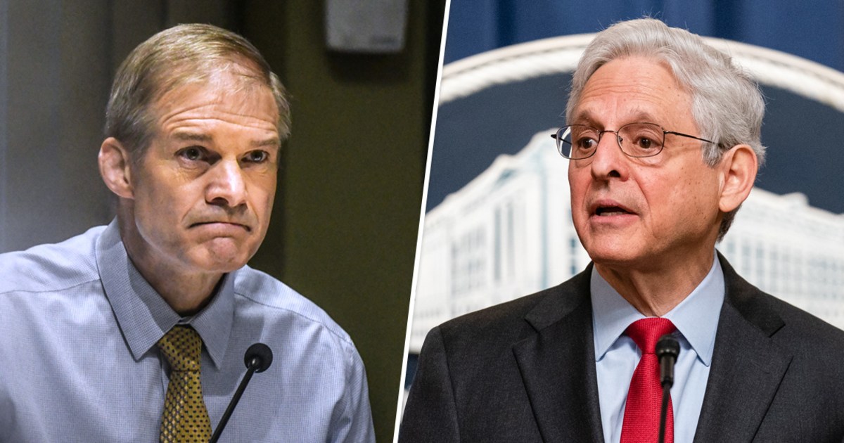 Jim Jordan tries (again) to intervene in DOJ’s Trump probe