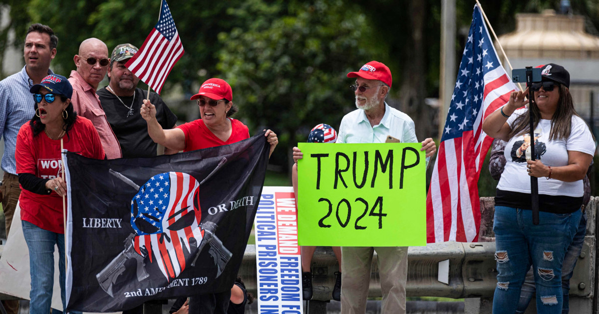 Trump indictment comes as Republicans have been losing faith in DOJ, FBI