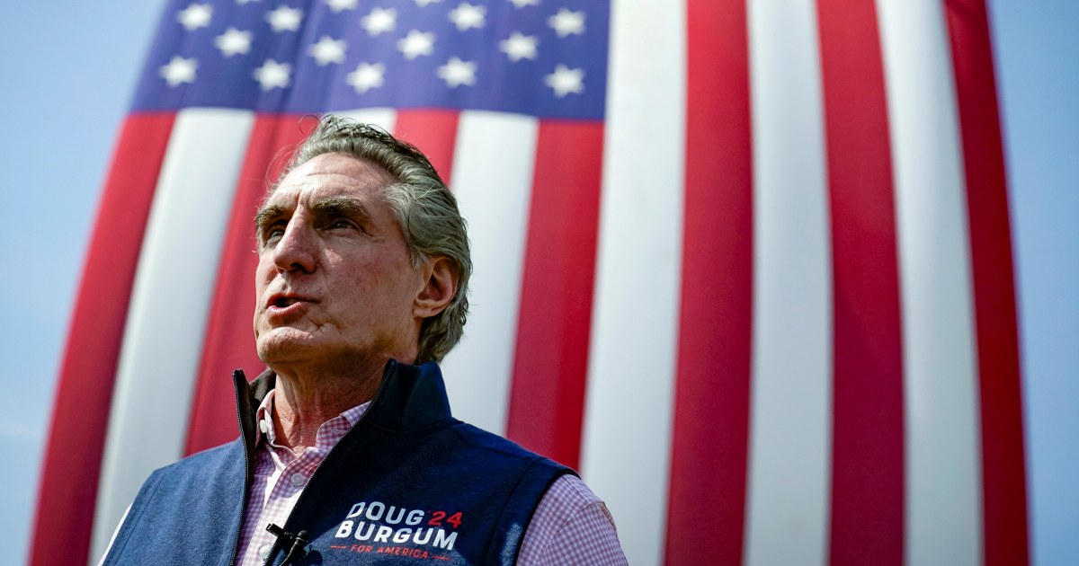 Eyes on 2024: Doug Burgum discusses Trump, China and abortion