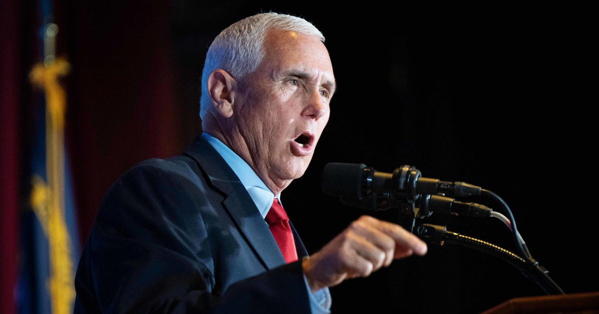 Eyes on 2024: Pence blasts Trump in “Meet the Press” interview