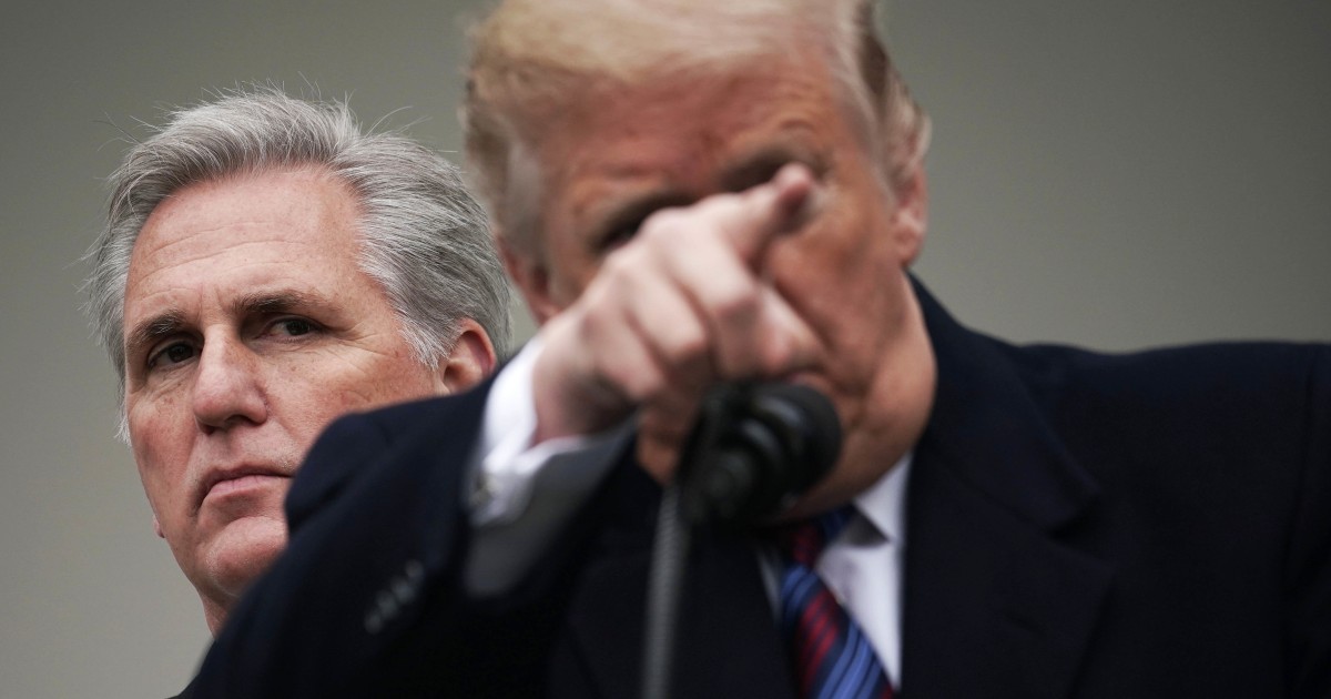Trump, McCarthy and the state of the GOP