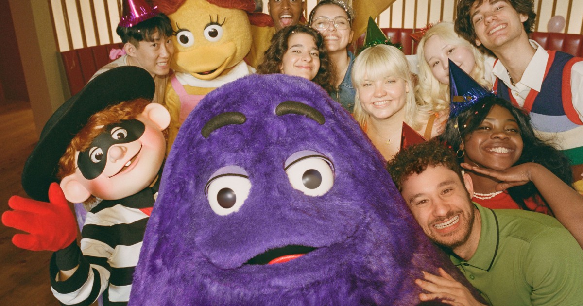 What Is Grimace? Character Who Inspired McDonald’s Shake