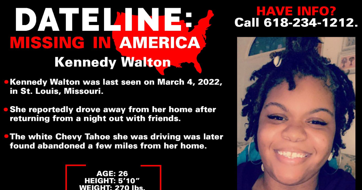 Missing - Kennedy Walton | The Internet's largest African American Forum