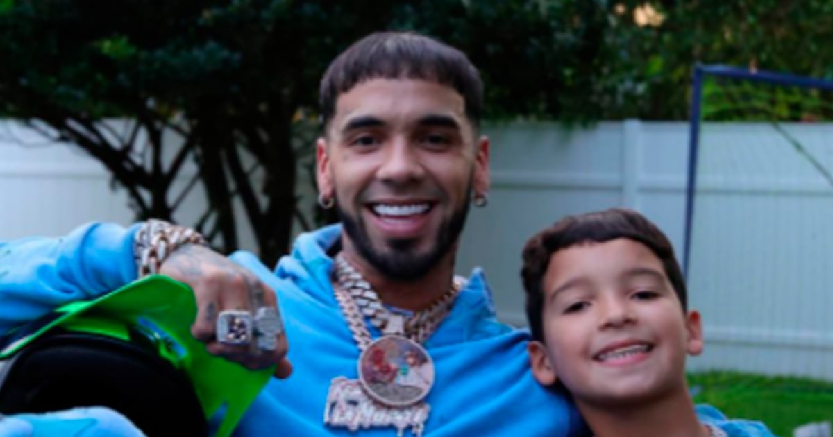 Anuel dice ser “el mejor padre del mundo” en el cumple de su hijo Pablo