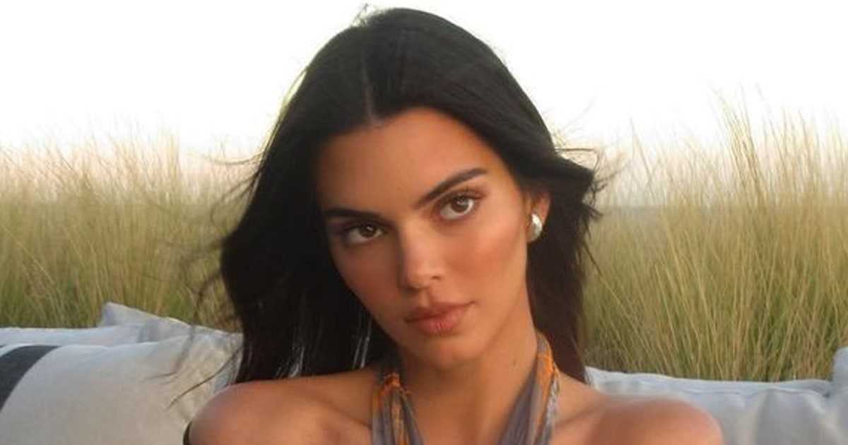 Kendall Jenner luce bikini rojo asimétrico y paraliza Instagram