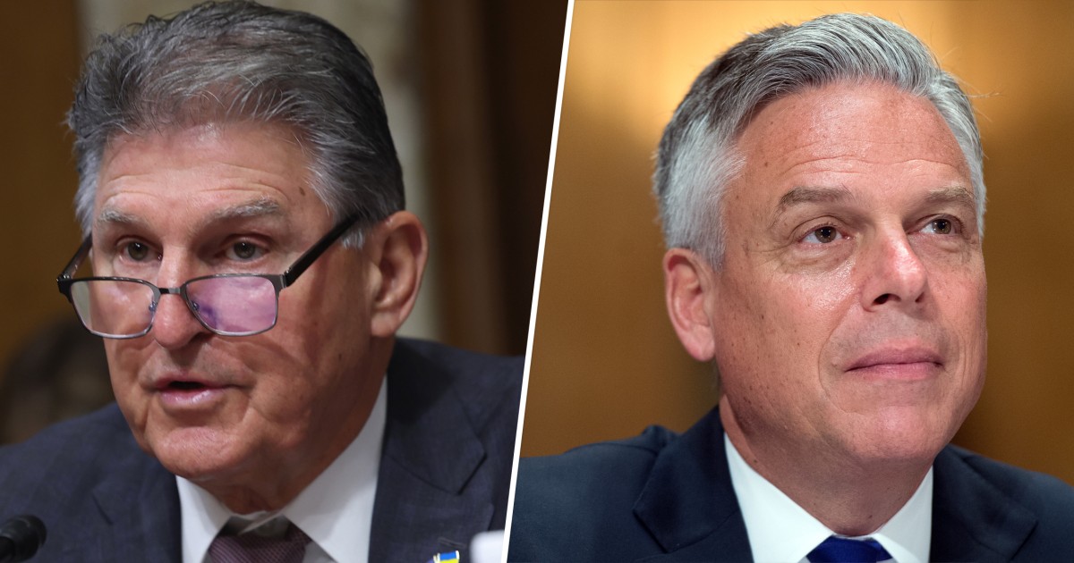 Joe Manchin and Jon Huntsman to headline No Labels town hall