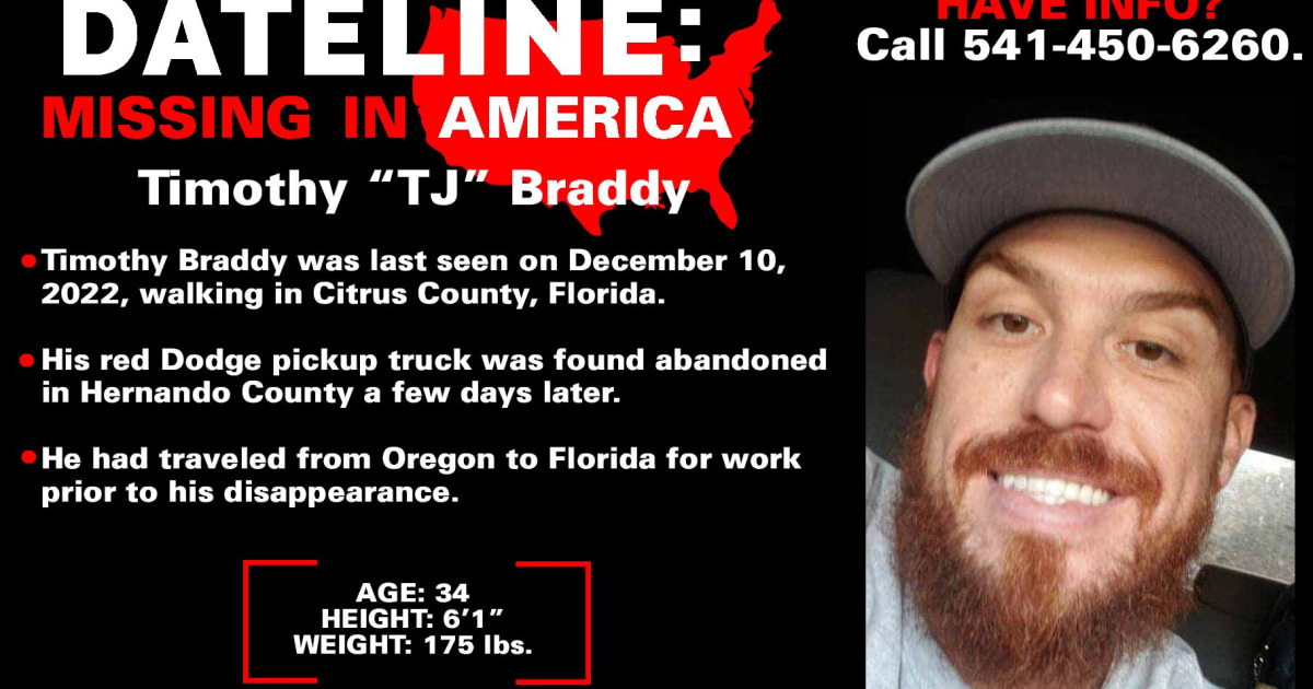 Mother hoping for new clues in December 2022 disappearance of 34-year ...