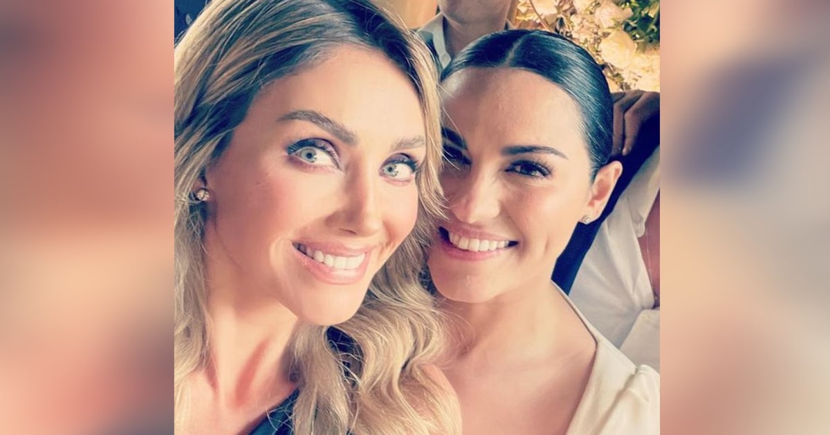 Anahí conoce a la bebé de Maite Perroni y publica foto junto a Lía