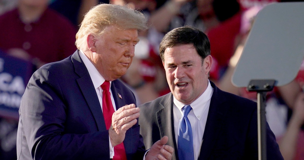 Reportes Trump Presionó Al Gobernador De Arizona Para Revertir La