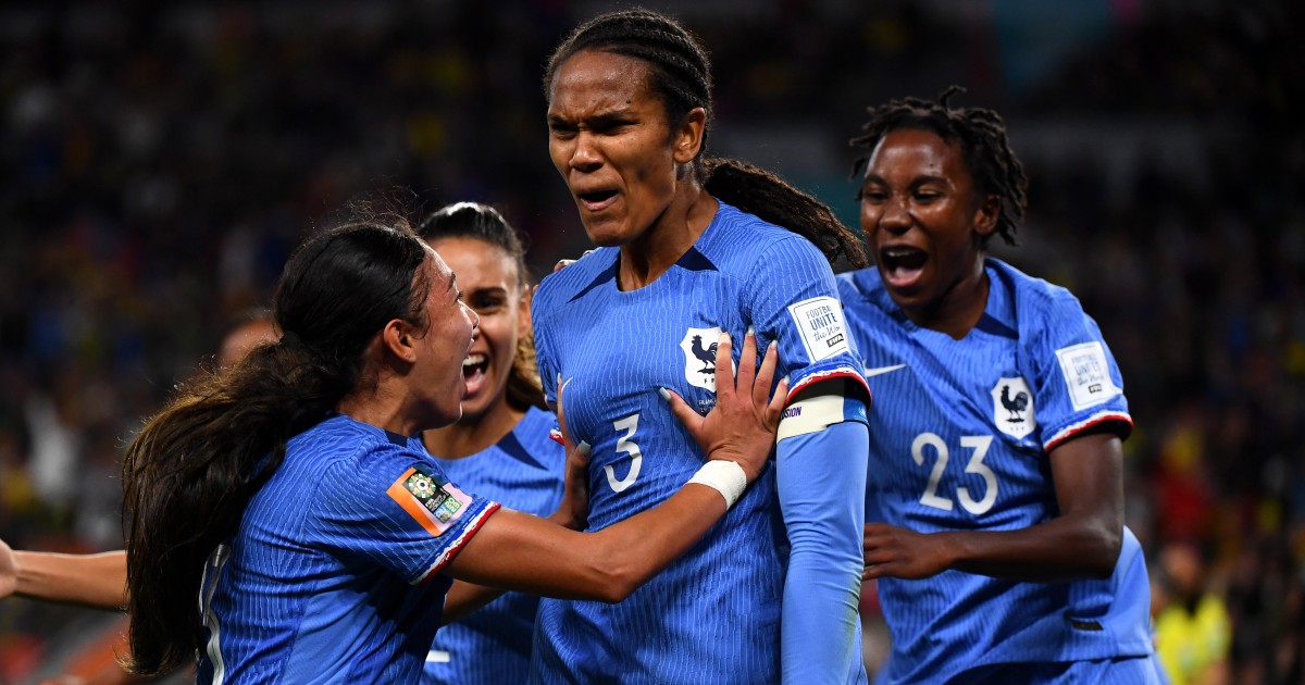 Francia supera a Brasil y revive en la Copa Mundial Femenina 2023