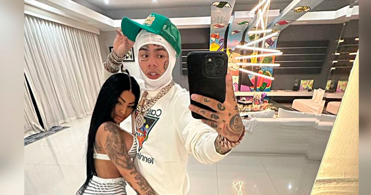 Tekashi69 y Yailin viven alocada noche de amor y excesos en Miami