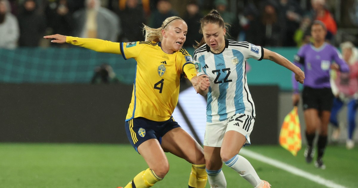 Argentina cae con Suecia y se despide de la Copa Mundial Femenina 2023