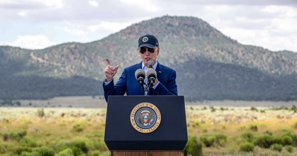 Biden announces a new national monument near the Grand Canyon