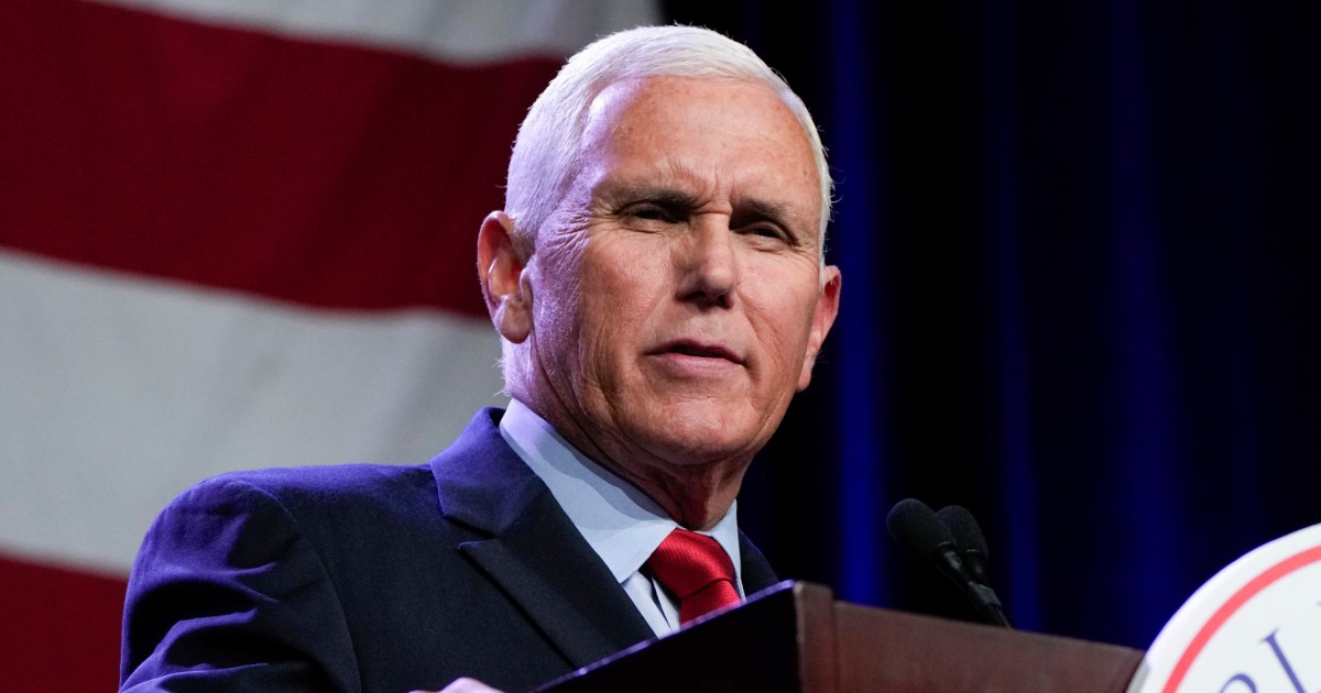 Pence appears to make debate stage, but others may struggle to join him