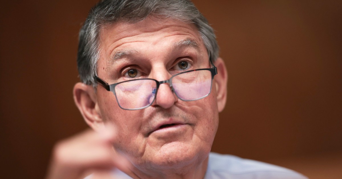 GOP group targets Joe Manchin on Inflation Reduction Act
