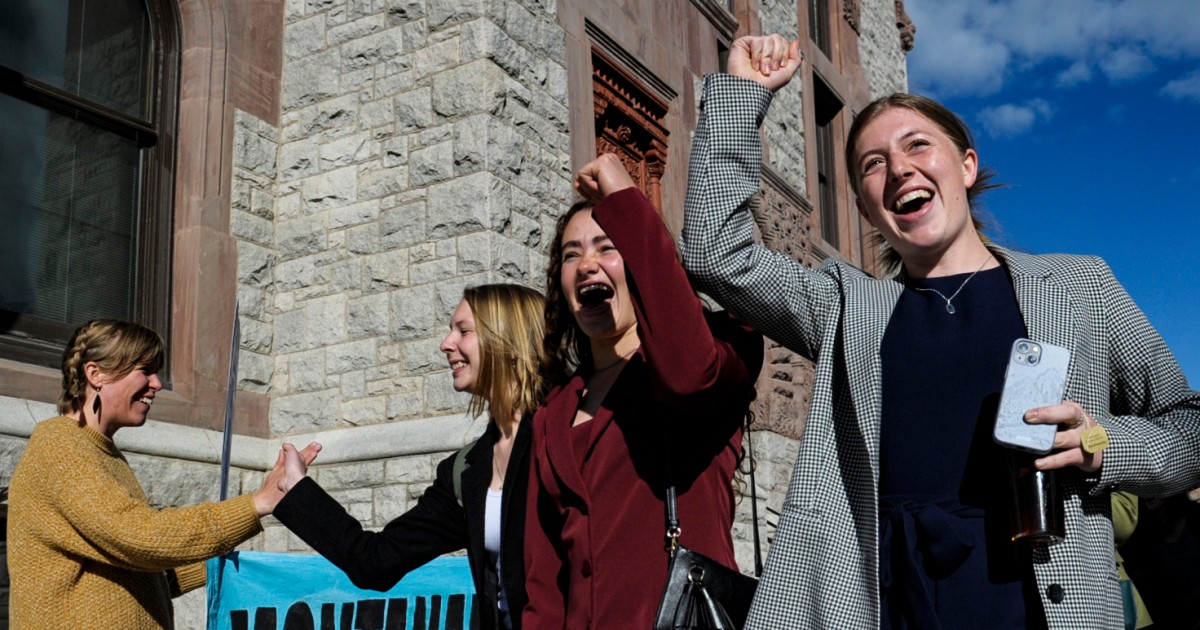 Youth activists win 'game-changer' case for U.S. climate change protections