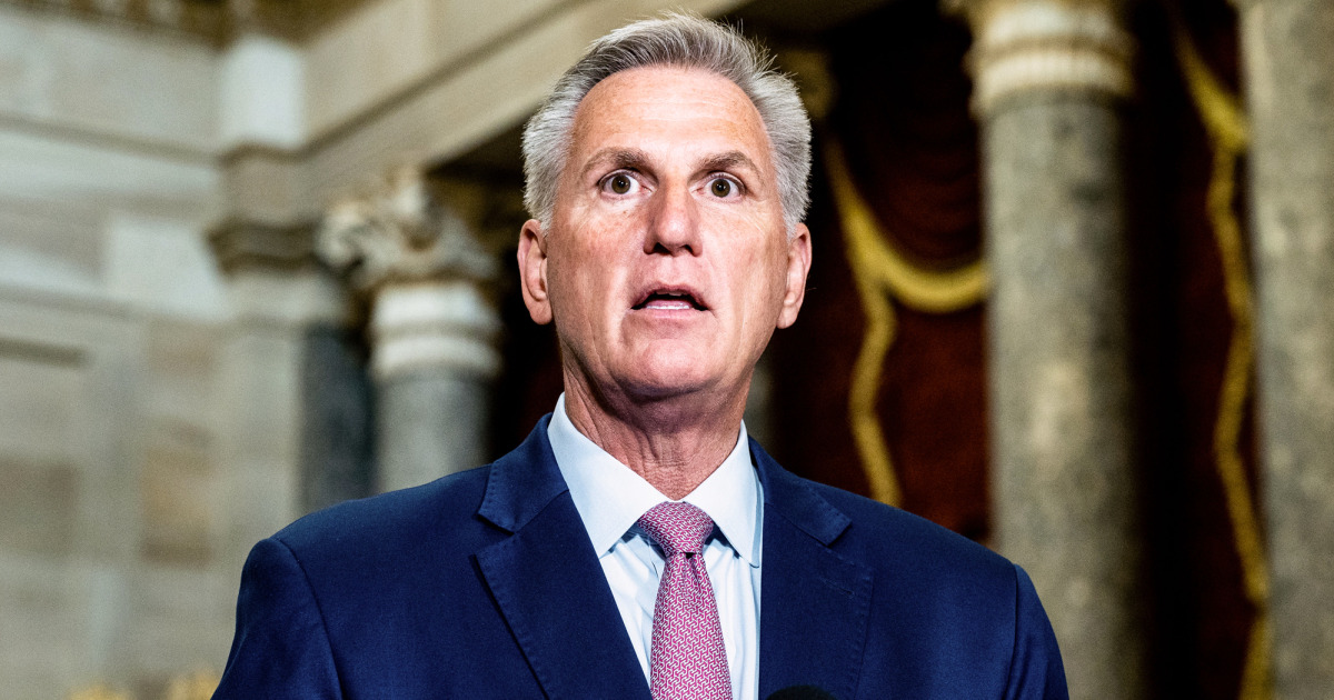 Kevin McCarthy: House impeachment inquiry into Biden is a ‘natural step ...