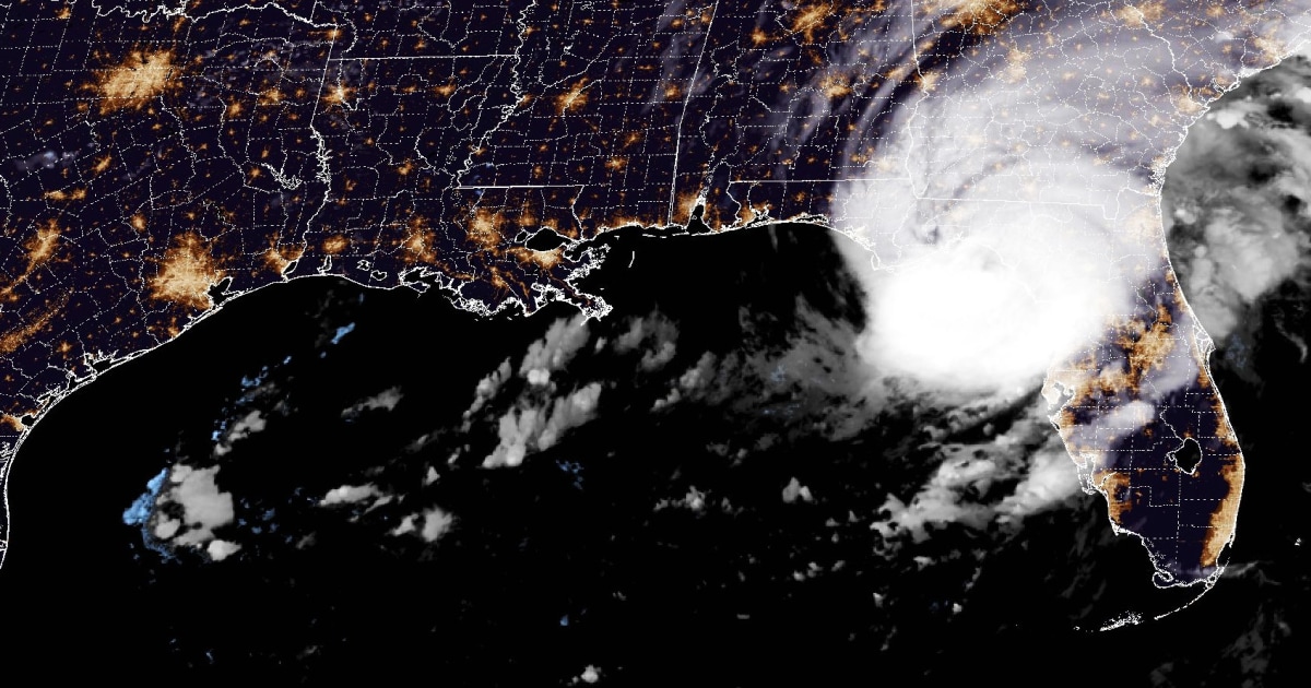 Florida's Apalachee Bay hit by major hurricane for first time in ...