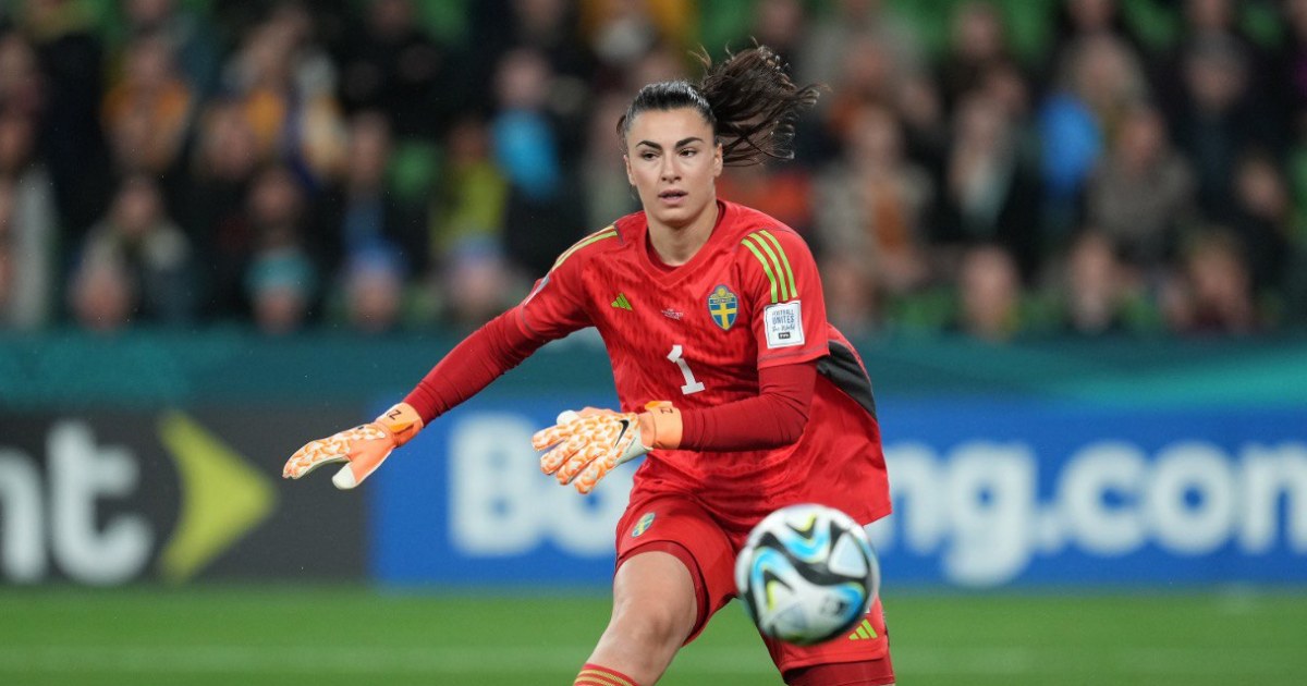 Zecira Musovic, la serbia heroína de Suecia en el Mundial Femenil