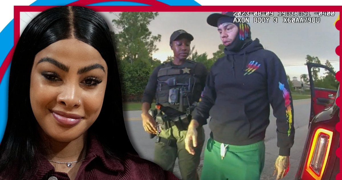 Exhiben la cara de Yailin cuando la policía arrestó a Tekashi69