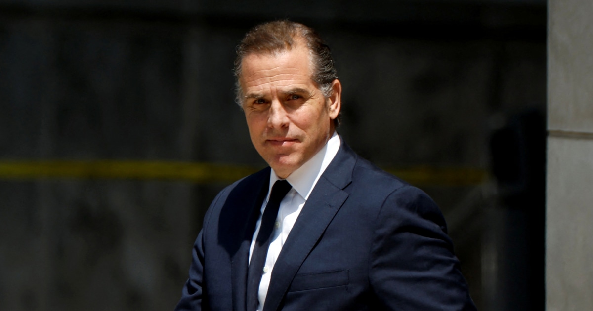 Hunter Biden Indictment Recap President Bidens Son Hit With Felony