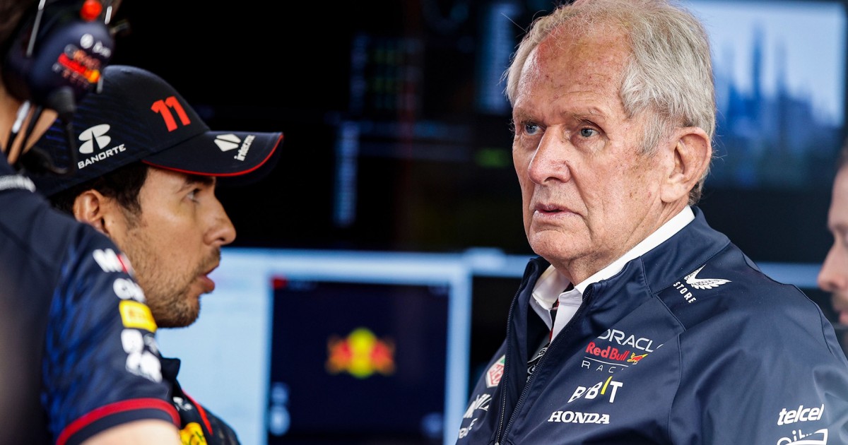 Helmut Marko se lanza contra “Checo” y lo quiere fuera de Red Bull
