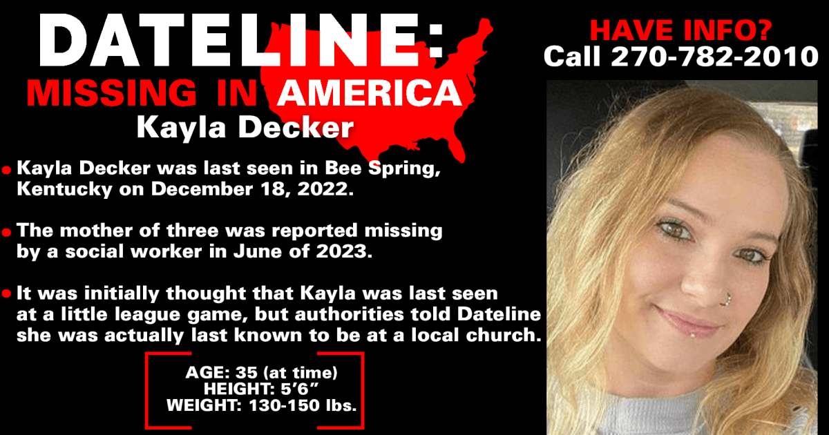 Kayla Decker’s friends are still searching for answers months after the ...