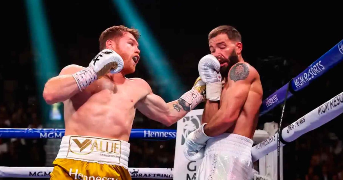 Por esto, se avecina la revancha “Canelo” Álvarez vs. Caleb Plant