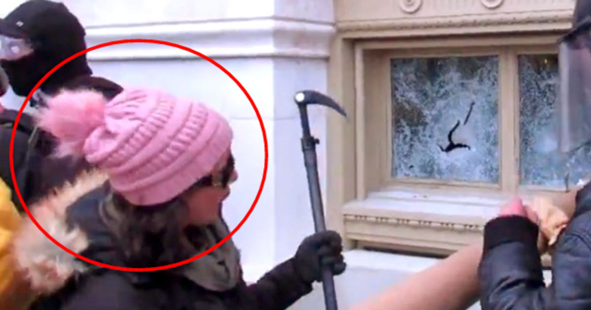 Feds seek 8 years for 'Bullhorn Lady' who smashed a Capitol window ...