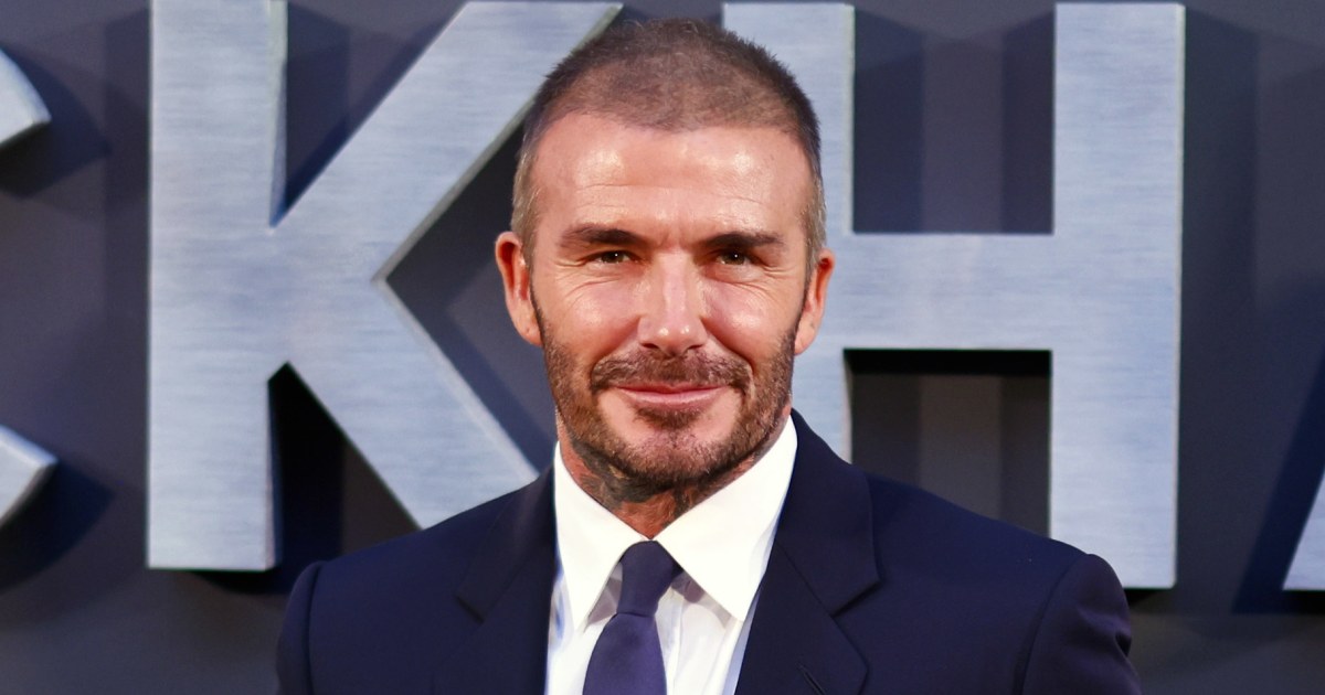 David Beckham levanta la mano para “rescatar” al Man United