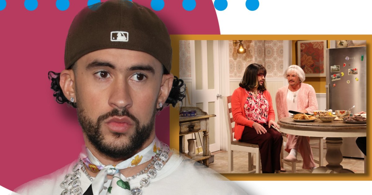 Bad Bunny honra sus raíces hispanas en su debut como presentador de ‘SNL’