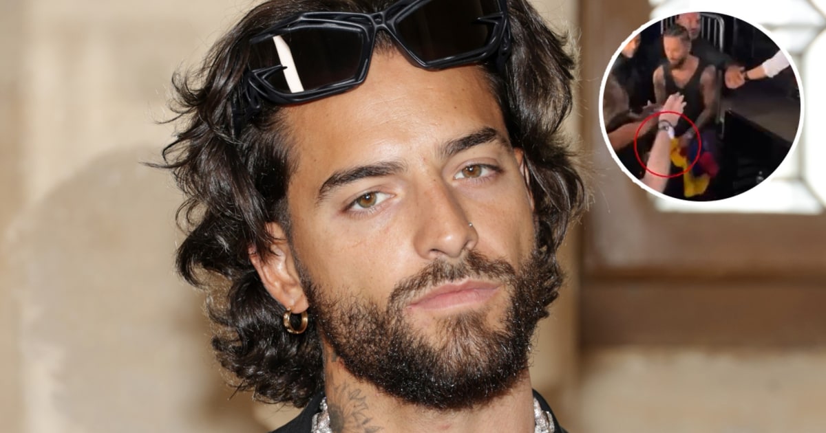 Fan toca indebidamente a Maluma al terminar un concierto