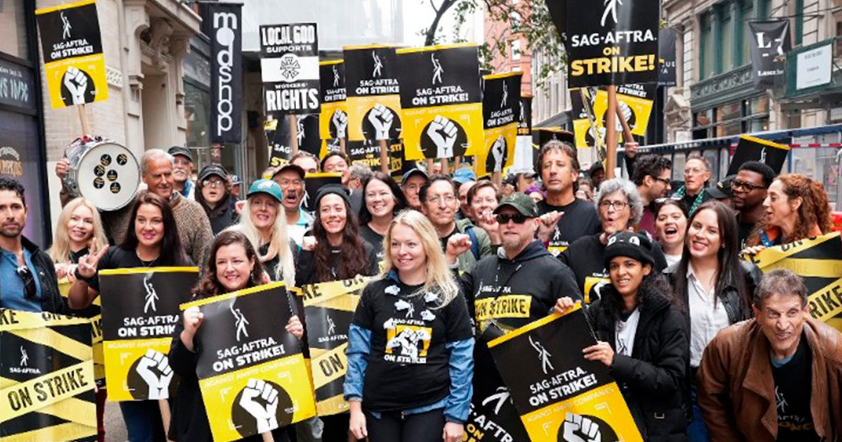 Huelga de actores llega a su fin gracias a un acuerdo tentativo con ...