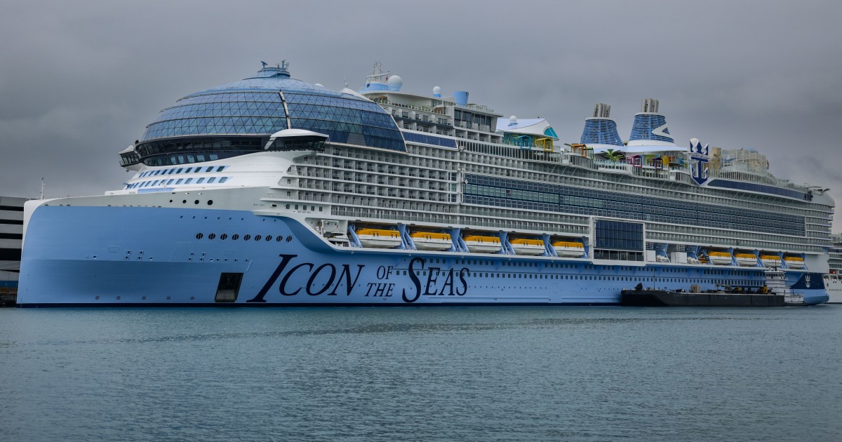 Icon of the Seas: El crucero más grande del mundo llega a Miami