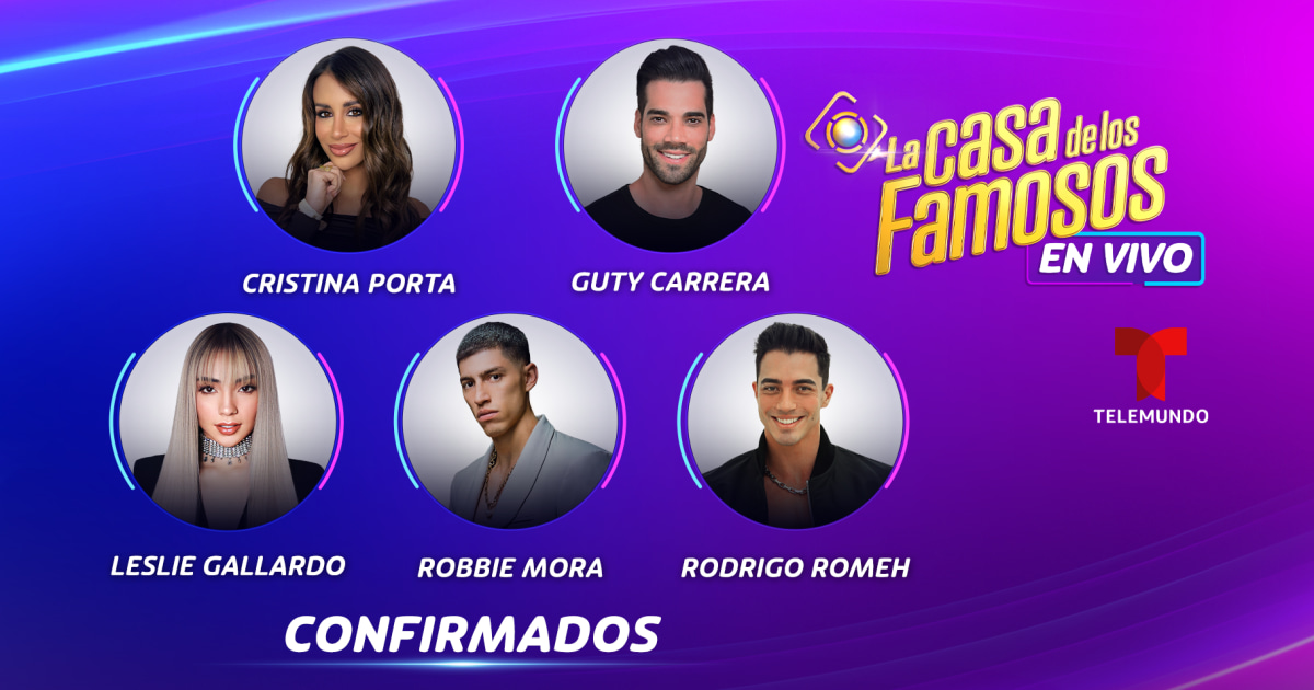 Robbie Mora, Rodrigo Romeh, Leslie Gallardo, Guty Carrera y Cristina ...