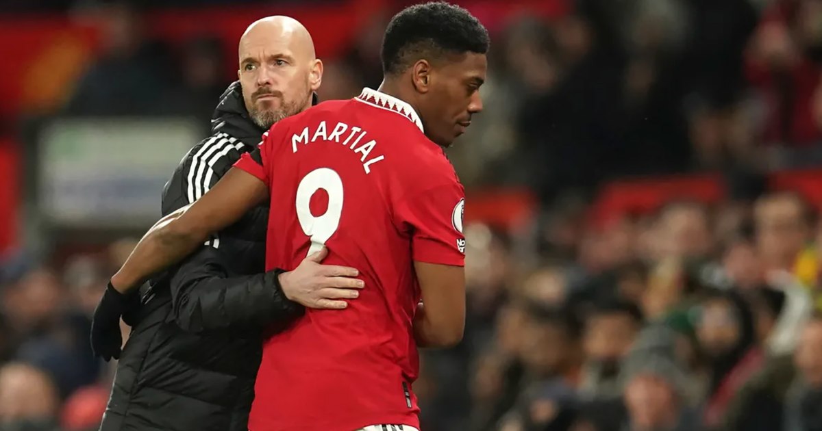 Anthony Martial se convierte en nuevo indeseable del Man United