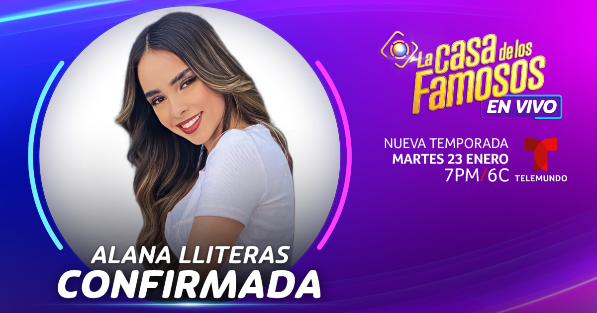 Alana Lliteras es la nueva confirmada para La Casa de los Famosos en su ...