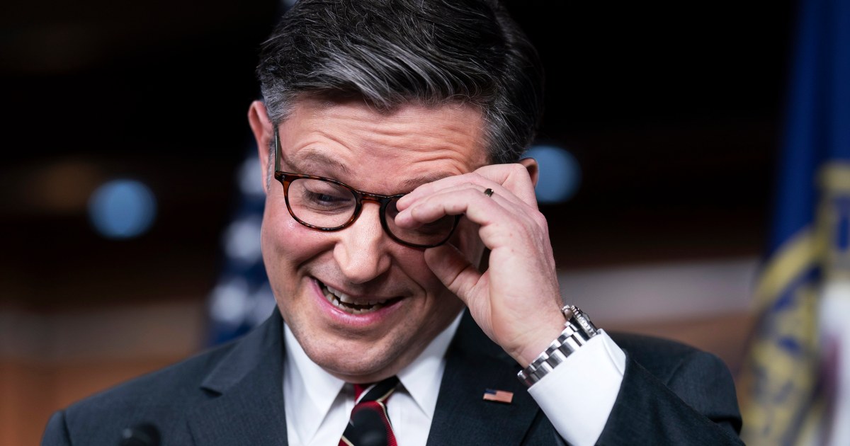 Mike Johnson’s hapless speakership reaches new, embarrassing low