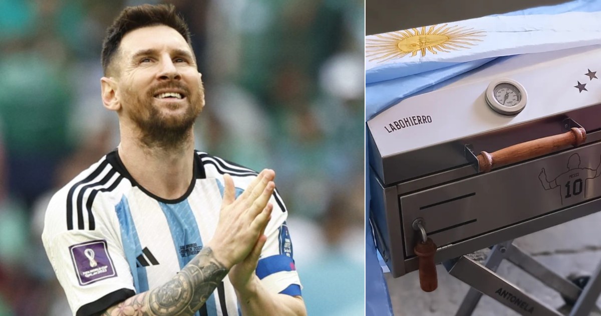 La increíble historia de “La parrilla del Capitán”, Leo Messi