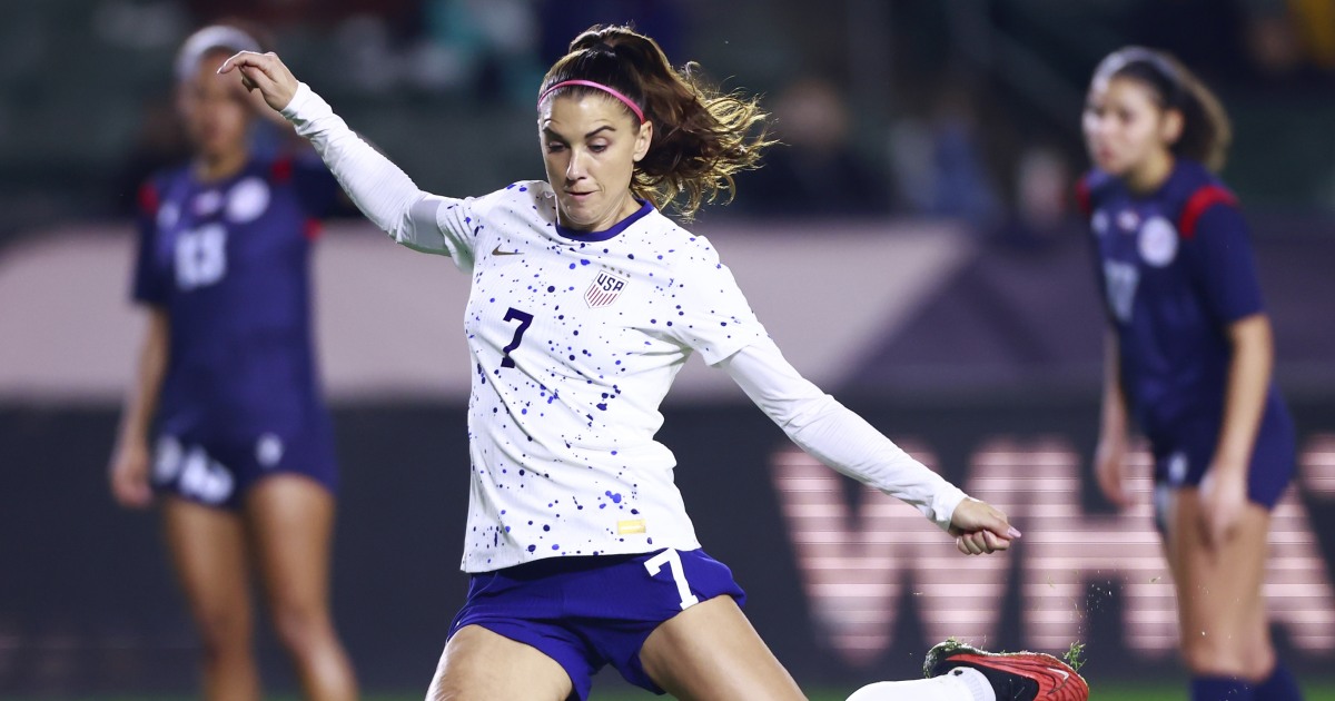 Alex Morgan, la última sobreviviente de la generación legendaria del USWNT