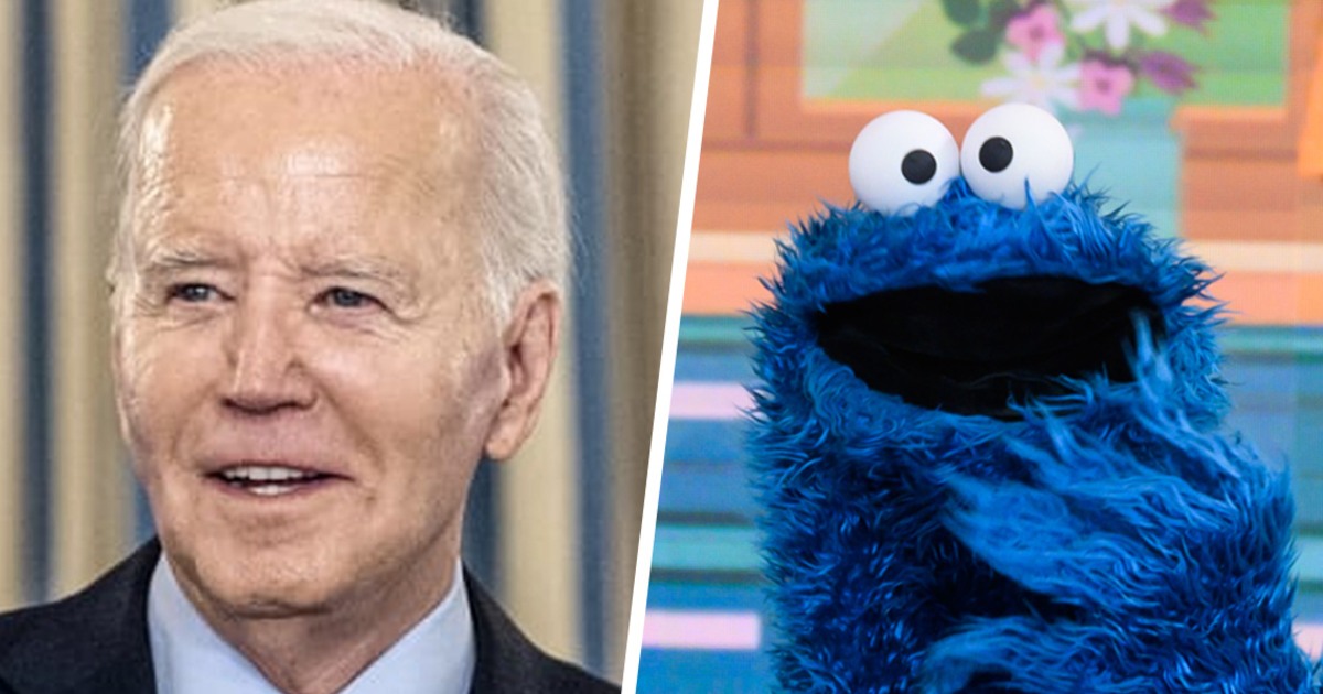 President Joe Biden and Cookie Monster are both sick and tired of ...