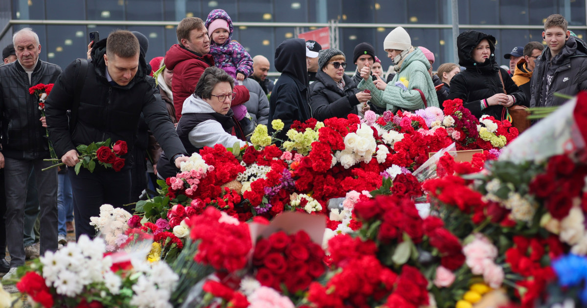 Russia mourns attack victims and Stephen Breyer addresses Dobbs leak ...