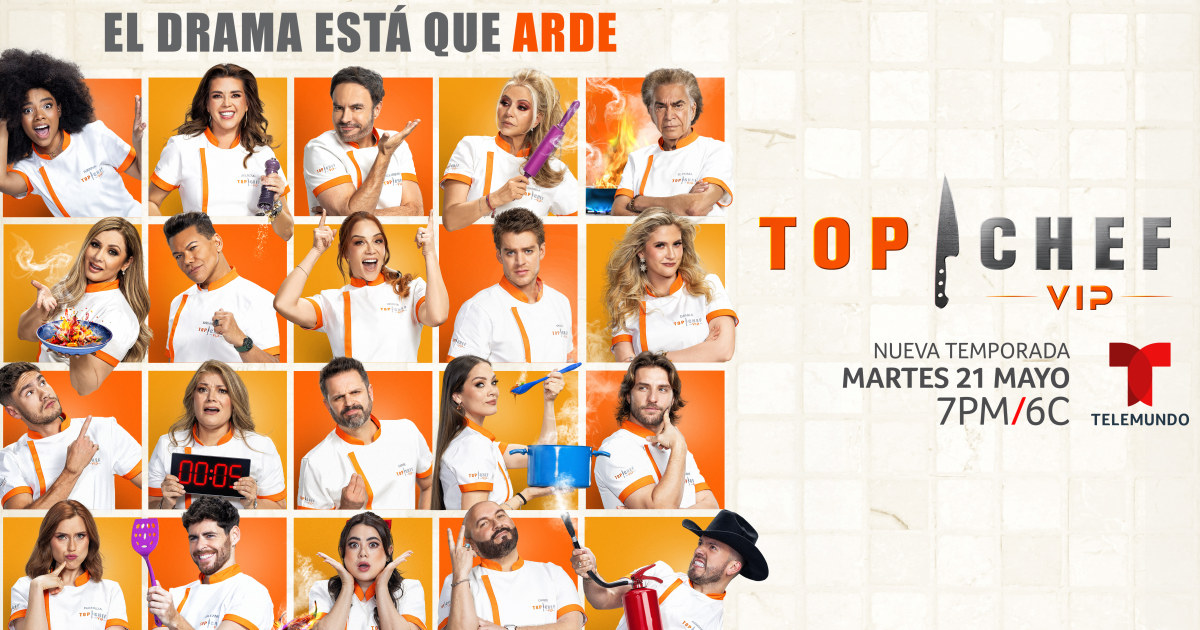 La nueva temporada de Top Chef VIP estrena el 21 de mayo a las 7PM/6C ...