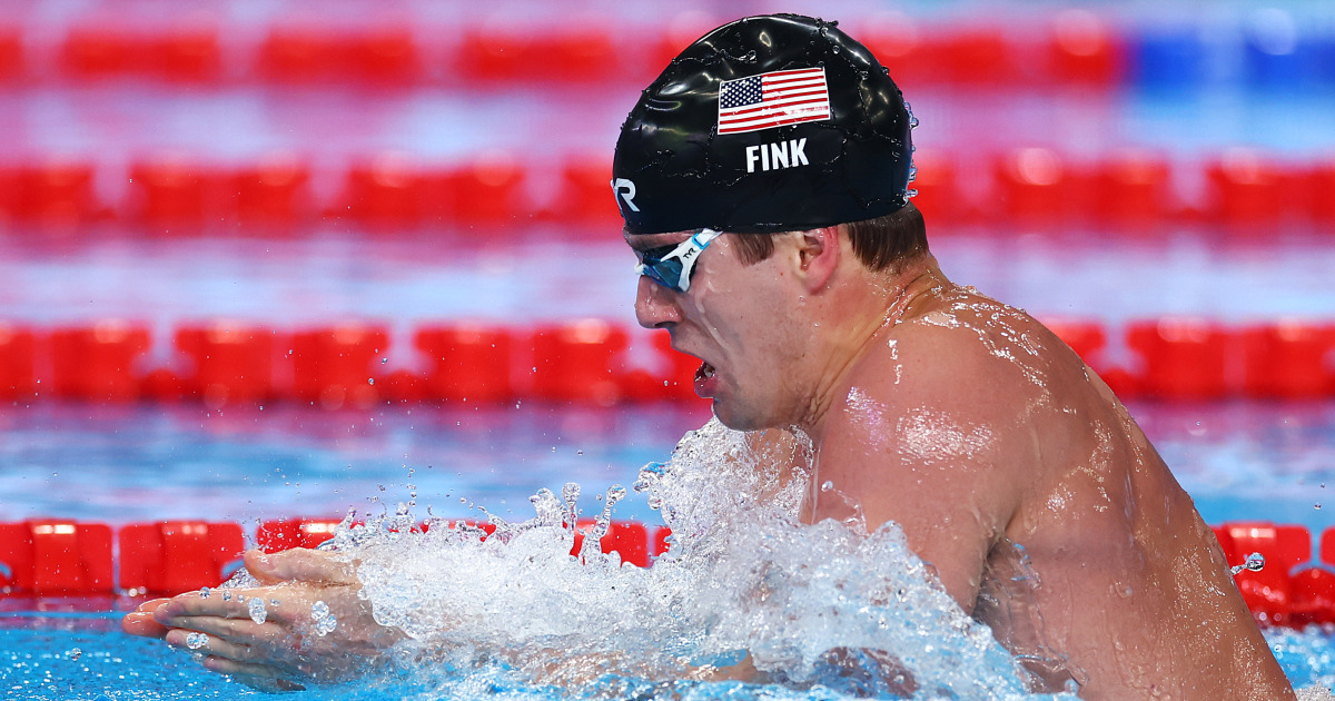 Nic Fink, el ingeniero que busca el oro en París 2024