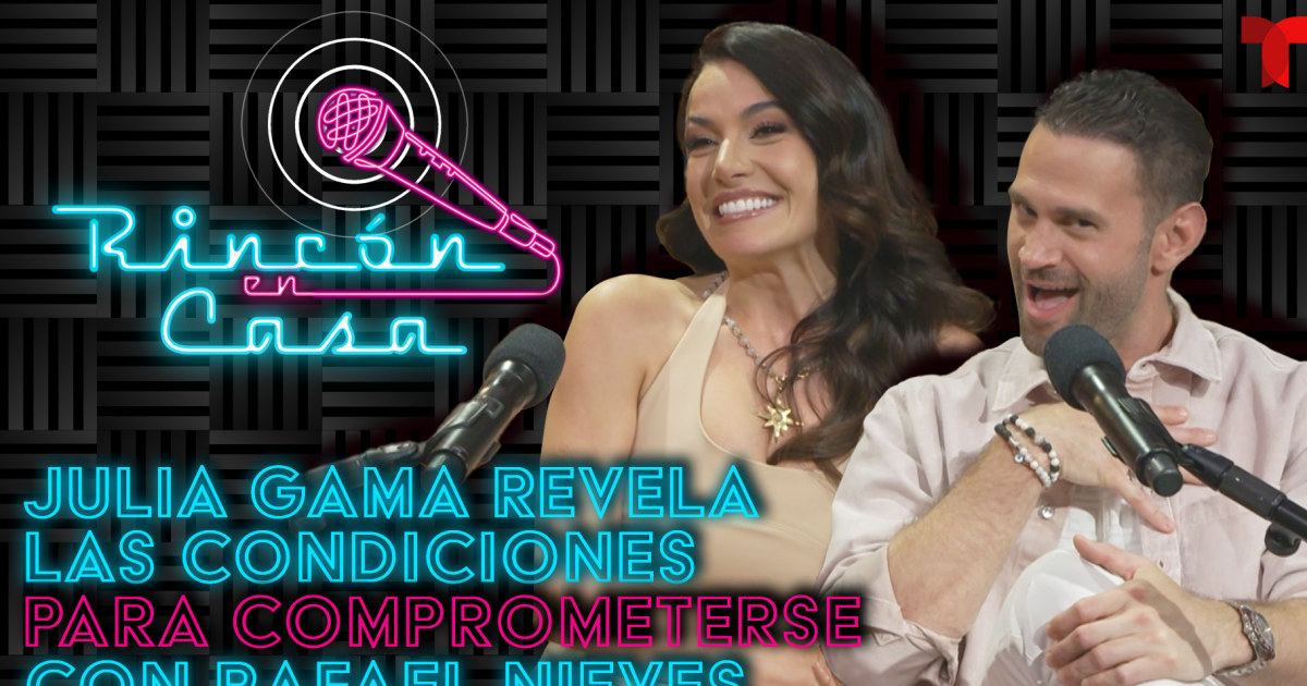 Julia Gama y Rafael Nieves hablan del futuro de su relación