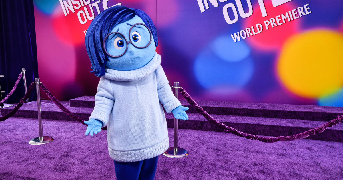 Why are so many people online dunking on Sadness from 'Inside Out'?