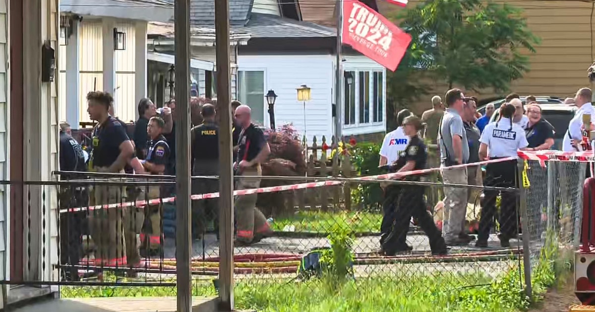 Ten transported to hospital after house collapse in Syracuse