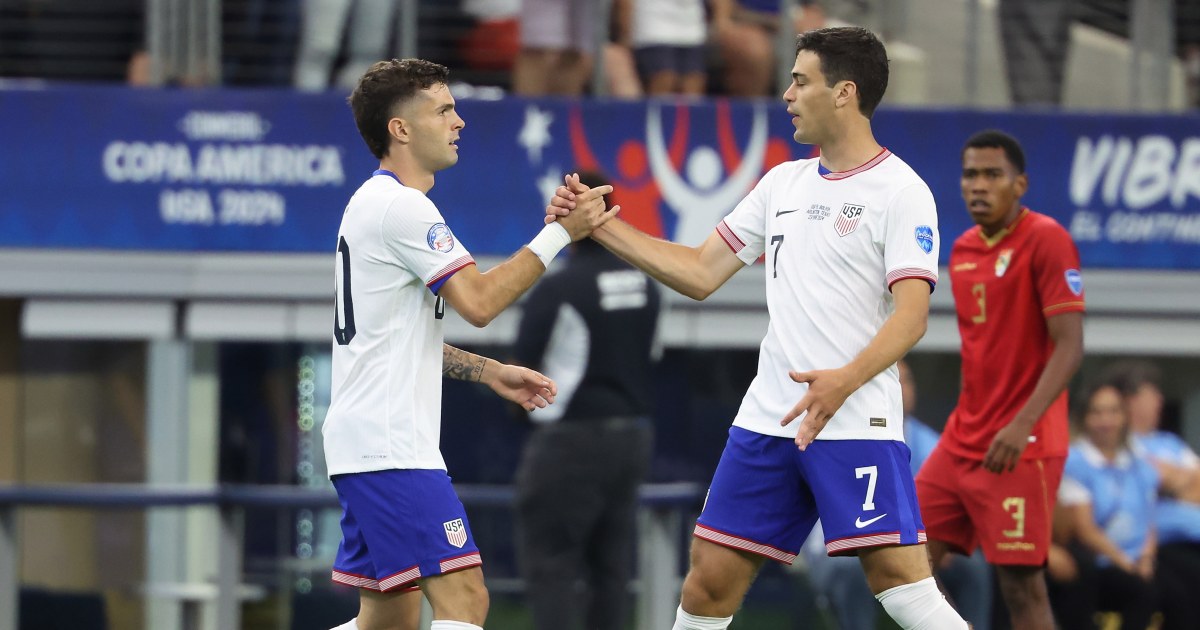 Estados Unidos vence a Bolivia en su debut en la Copa América 2024
