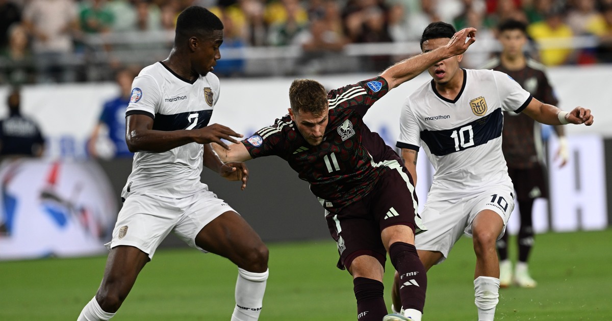 México empata con Ecuador y queda fuera de la Copa América 2024